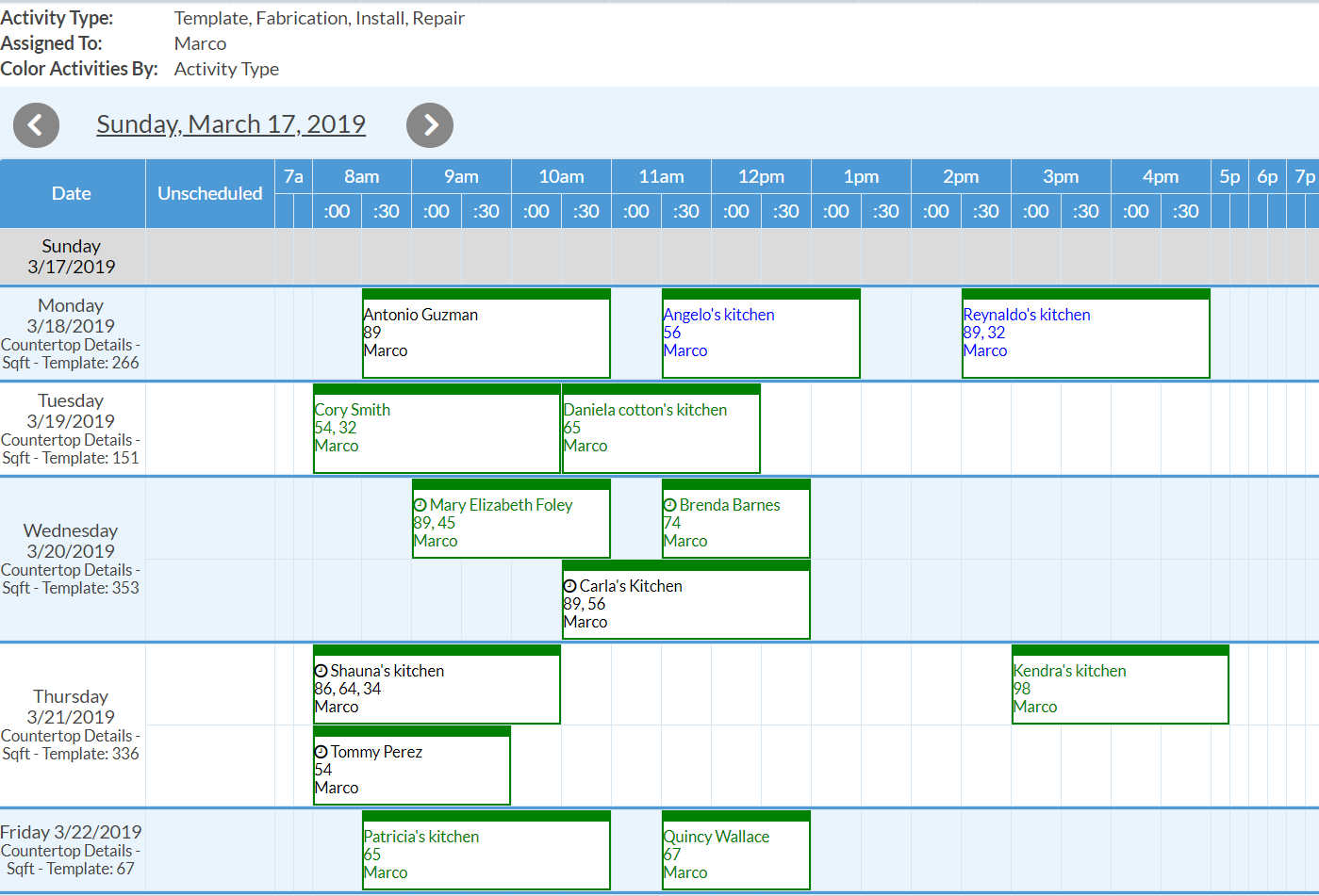 Calendar View: Create Calendars For Individuals